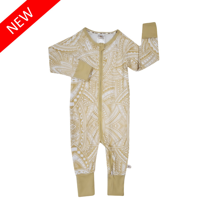 Long Sleeve Onesie Sienna - Beige – Poly Armour
